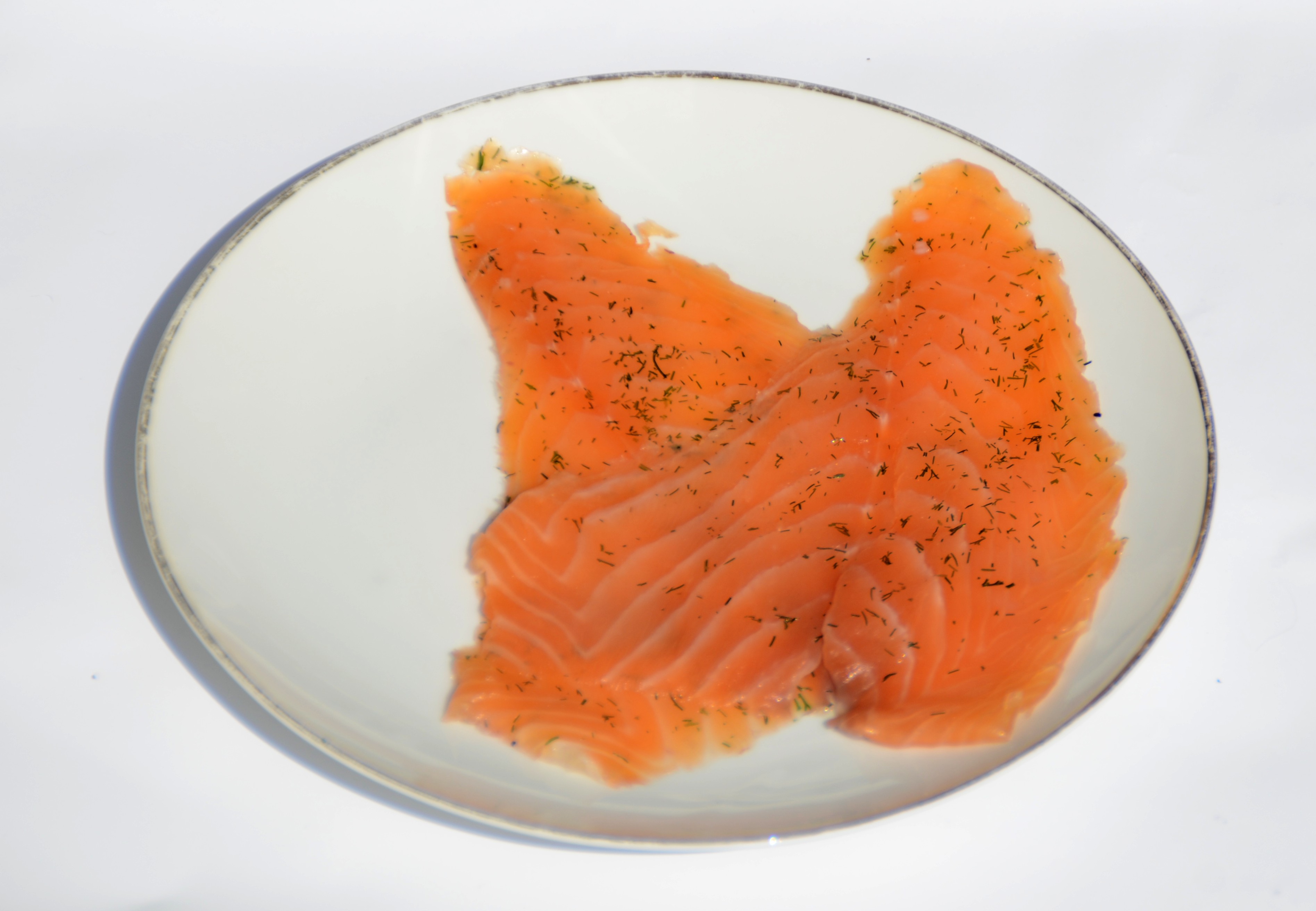 Gravlax de Saumon de France à l'aneth - 4 tranches