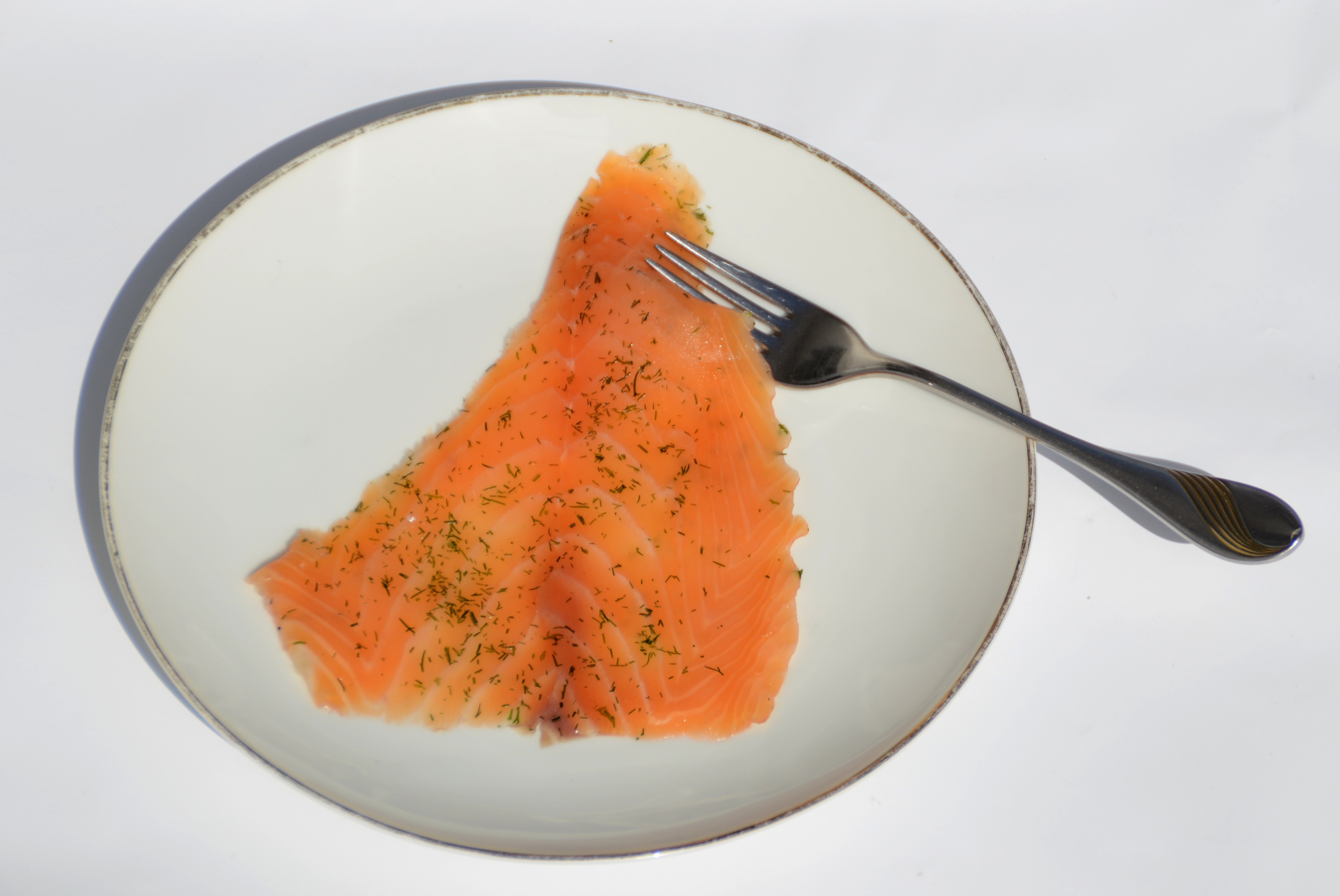 Gravlax de Saumon de France à l'aneth - 4 tranches